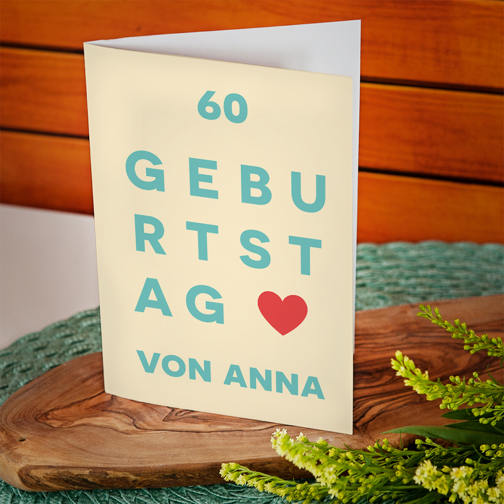 60 Geburtstag Gl ckwunschkarte GeschenkSpeziell de 60 Geburtstag Gl ckwunschkarte GeschenkSpeziell de