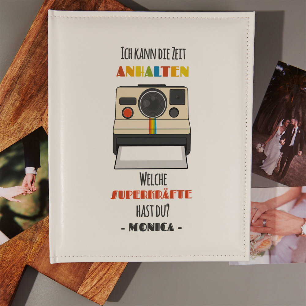 Ich kann die Zeit anhalten - personalisiertes Fotoalbum ...