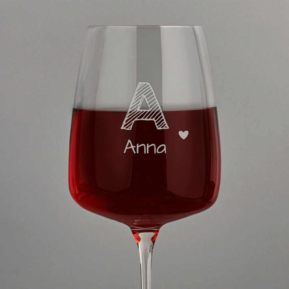 Ihr name - Weinglas 600 ml - GeschenkSpeziell.de