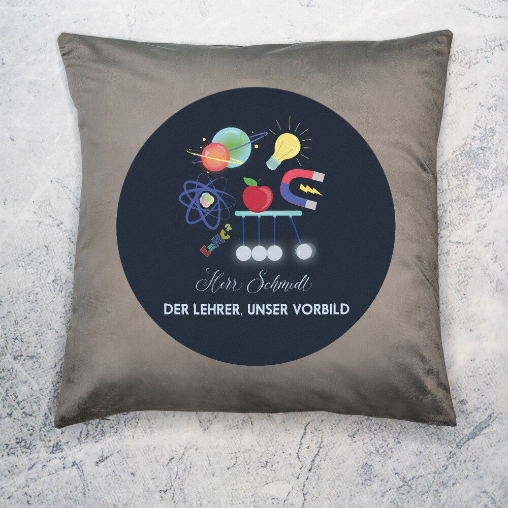 Der Lehrer, unser Vorbild - Kissen - GeschenkSpeziell.de